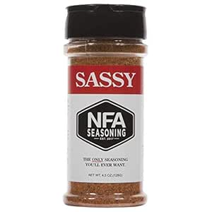 Amazon.com : Sassy NFA Seasoning Blend - Salty, (a little) Sweet With ...