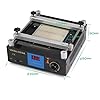 853A 110V 450W SMD BGA Rework Station Preheating Oven Station Hot Plate ...