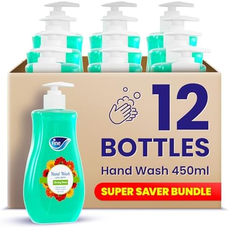 سعر Fine Hand Wash 450 ml - Morning Breeze, Pack of 12 فى السعودية ...