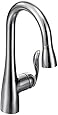 Moen 7594C Arbor One-Handle High Arc Pulldown Kitchen Faucet (Chrome ...