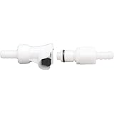 Amazon.com: Plastic Hose Quick Connector with Shut-Off,Gas and Liquid ...