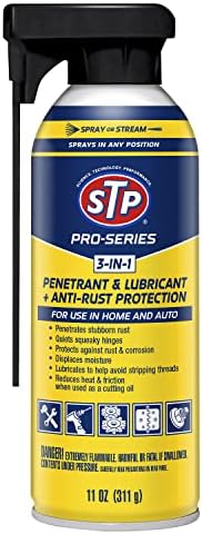 STP Pro Series Car Rust Remover, 3-in-1 Lubricant and Penetrant for ...