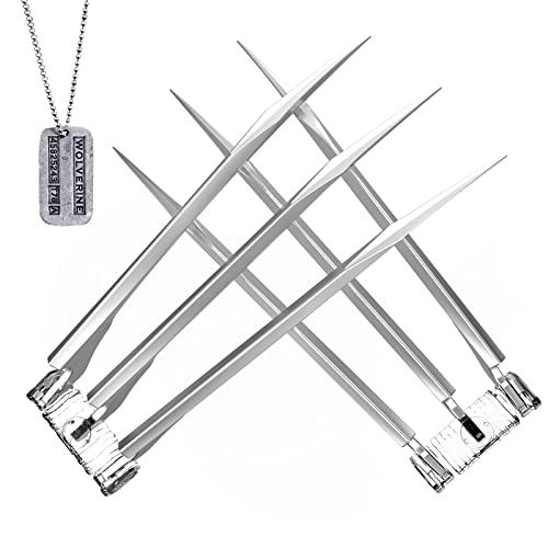 DMAR Wolverine Claws Anti-Break Real Wolverine Claws Adult Wolverine ...