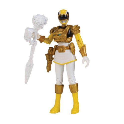 Power Rangers Samurai Action Figure Ultra Yellow Ranger, 4 Inch on ...