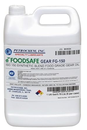 Petrochem Food Grade SemiSyn Gear Oil ISO 150: Power Tool Lubricants ...