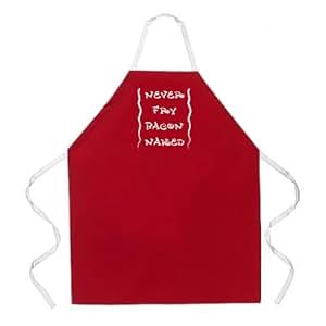 Amazon.com: Attitude Aprons Fully Adjustable Never Fry Bacon Naked ...