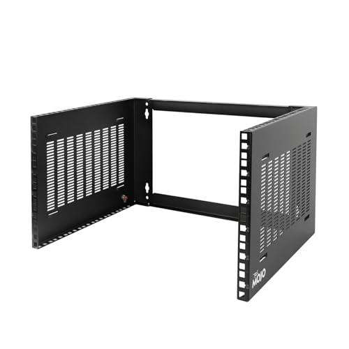 Tecmojo 6U Wall Mount Rack,6U Rack 14 inch Depth,19" Network Rack for ...