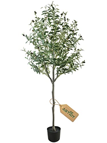Mua ASTIDY Artificial Olive Tree - 6FT Tall Fake Olive Tree in Pot ...
