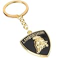 Amazon.com: JQFFM Car Keychains for Lamborghini, Key Fob Key Ring Key ...