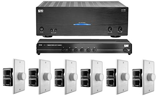 OSD Audio Multi-Room Audio System Package 350W A/B Two-Channel Dual ...