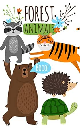 Forest Animals: Book for Ages 2-7 for Kids, Toddlers, Boys, Girls, Kids ...
