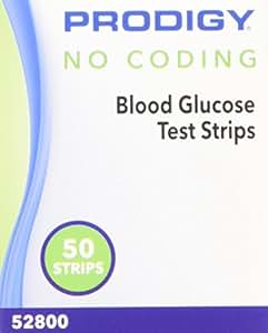 Amazon.com: Prodigy Autocode Test Strips 100 Count: Health & Personal Care