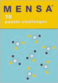 Mensa: 75 Puzzle Challenges: Chronicle Books Staff: 9780811830782 ...