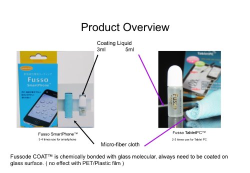 Anti-fingerprint Oleophobic Coating Kit ' Fusso TabletPC ' on Galleon ...