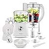 KTMAII CY-312 Food Processor and Blender with 5 Cup Mixing Bowl, 2 ...