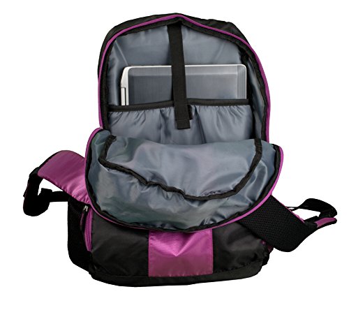 Five Star School Backpack, Ergo Sidekick, Holds 16 Inch Laptop, Purple ...