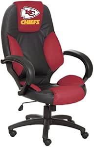 Amazon.com: NFL Kansas City Chiefs Leather Office Chair: Sports & Outdoors
