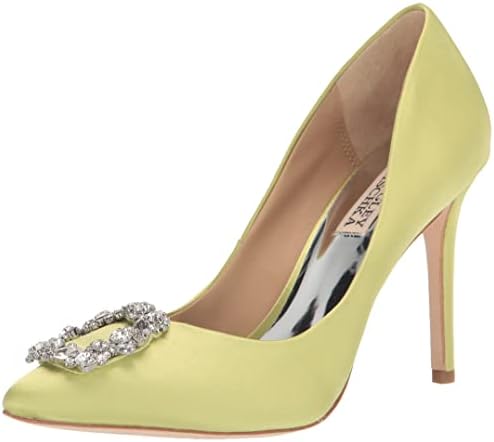 Badgley Mischka Women's Cher Pump, Lemon Lime Satin, 6.5 price in Saudi ...