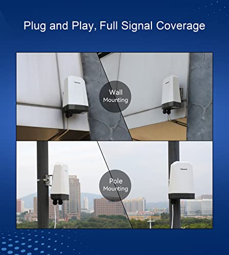 Yeacomm 5G NR SA/NSA Outdoor Router, 5G Modem Outdoor IP67 Waterproof ...