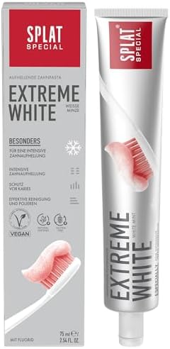 Splat Special Extreme White Natural Toothpaste for Sensitive Whitening ...