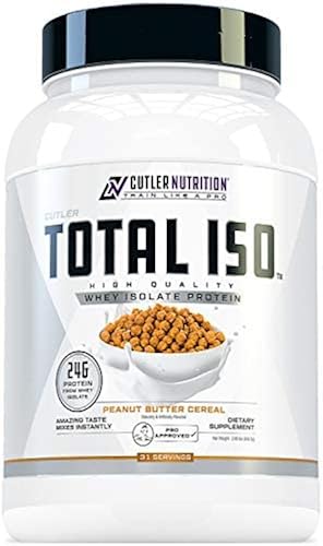 Cutler Nutrition Total ISO Whey Isolate Protein Powder: Best Tasting ...