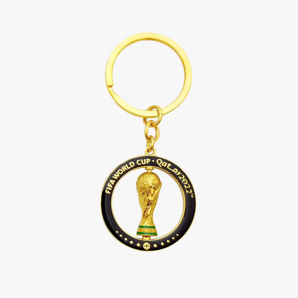Mua HONAV 2022 FIFA WORLD CUP QATAR 3D Rotating Trophy Keychain - Own a ...