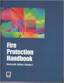 Fire Protection Handbook VOLUME 1 19th ED. (National Fire Protection ...