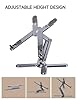MCHOSE Foldable Laptop Stand for Desk, Aluminum Computer Stand with 360 ...