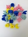Alphabet Sponge Painting Set - Upper Case Letters: Amazon.co.uk: DIY ...