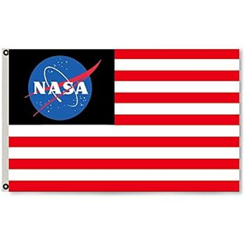 Amazon.com : For The Fans Co. NASA Flag 3x5 feet : Garden & Outdoor