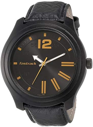 سعر ساعة رود تريب بمينا اسود وسوار جلدي من فاست تراك - Nm3198Al01 ...