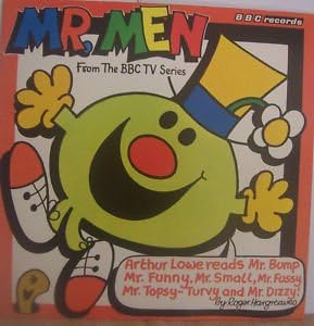 MR MEN STORIES READ BY ARTHUR LOWE[REC337] MONO 1978 VINYL LP: Amazon ...