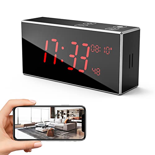 BALUGINA Hidden Security Camera 4K Indoor Wireless WiFi Surveillance ...