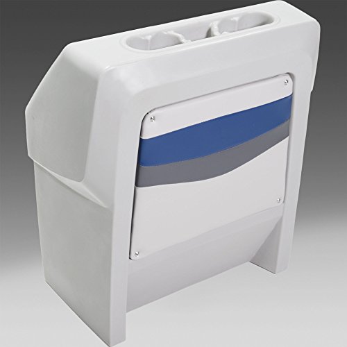 DeckMate Classic Pontoon Boat Console (Gray/Blue/Charcoal) | Pricepulse