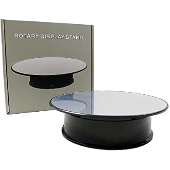 Amazon.com: Rotary Rotating Display Stand 8" Small Mirror Top: Toys & Games