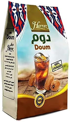 250 GM Doum Harraz Egyptian Herbal Loose Organic Rich Caffeine Free Dom ...