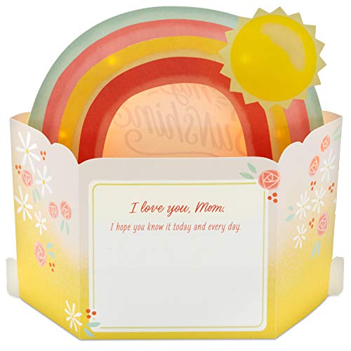Hallmark Paper Wonder Birthday Musical Pop Up Card For Mom With Light ...