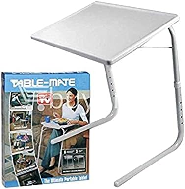 سعر Table Mate Adjustable Folding Kids Mate Home Office Reading Writing White Normal Tablemate ...
