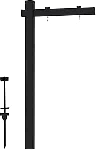 Amazon.com: FENCETECH Vinyl PVC Real Estate Sign Post 6' Tall, Realtor ...