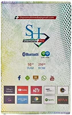 SH DIAMOND PLUS TV BOX 2022 SPECIAL EDITION 2022 ANDROID 11 5GH price ...