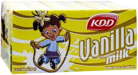 Kdd Vanilla Milk 18 X 180 Ml Price In Saudi Arabia Amazon Saudi
