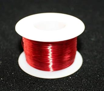 30 Gauge Enamel Coated Magnet Wire - 1/4lb Spool: Amazon.com ...