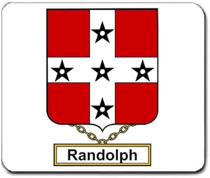 Amazon.com : Randolph Family Crest Coat of Arms Mouse Pad : Office Products