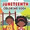 Juneteenth Activity Coloring Book For Kids: Juneteenth Coloring Book ...