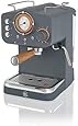 Swan Espresso Machine, 15 Bars of Pressure, Milk Frother, 1.2L Tank ...