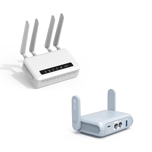 GL.iNet GL-X2000(Spitz Plus) Cellular Gateway 4G LTE Router & GL-MT3000 ...