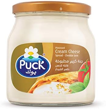 سعر Puck Cheddar Cream Cheese, 500g - Pack of 1 فى السعودية | بواسطة ...