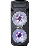 Sakkyo by JM NPL2213SP - Altavoz portátil Trolley de 12" con Bluetooth ...