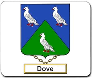 Amazon.com: Dove Family Crest Coat of Arms Mouse Pad : Office Products