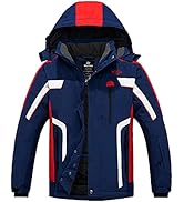 Wantdo Women's 3 in 1 Waterproof Ski Jacket Mountain Snowboarding ...